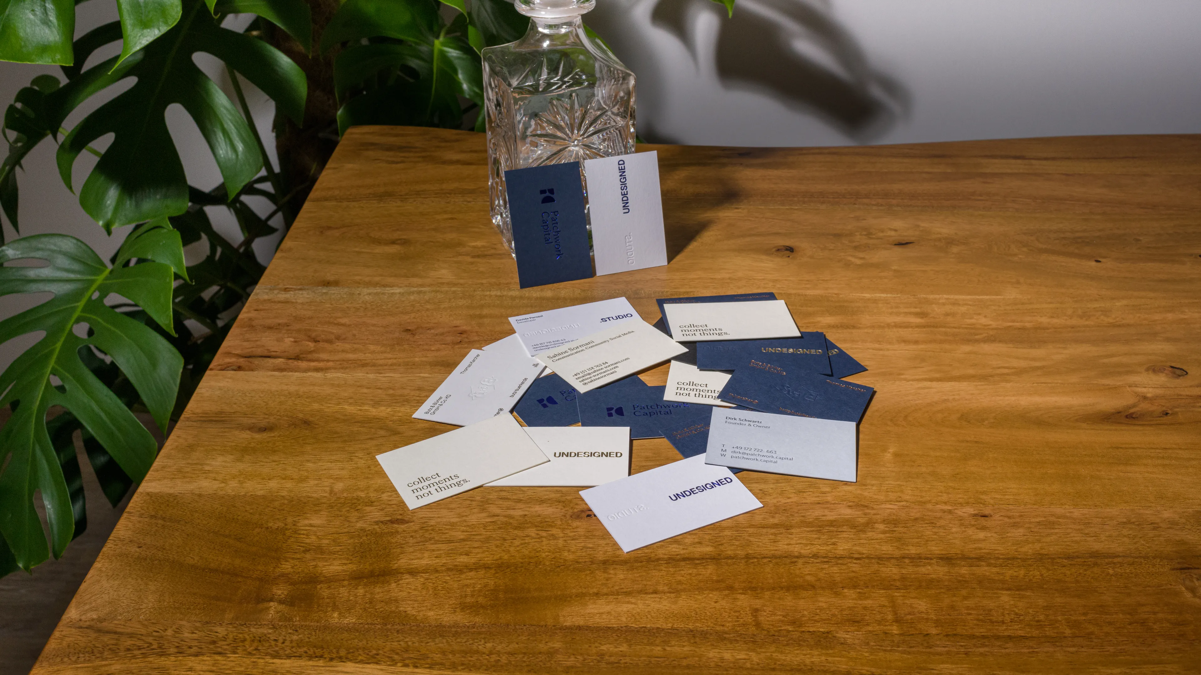 Hochwertige Visitenkartengestaltung aus Landau — UNDESIGNED